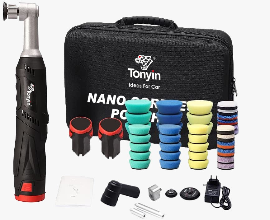 TONYIN NANO CORDLESS POLISHER 12V 300W KIT – Racing Pro NZ Ltd