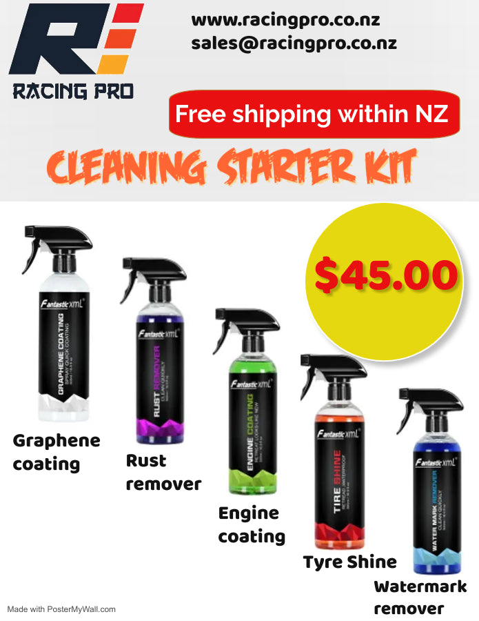 Car Cleaning Starter kit – Racing Pro NZ Ltd